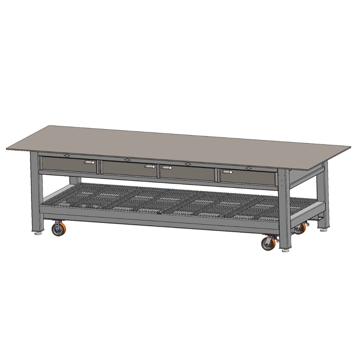 4 Bay SD Double Wide Workbench – Badass Workbench